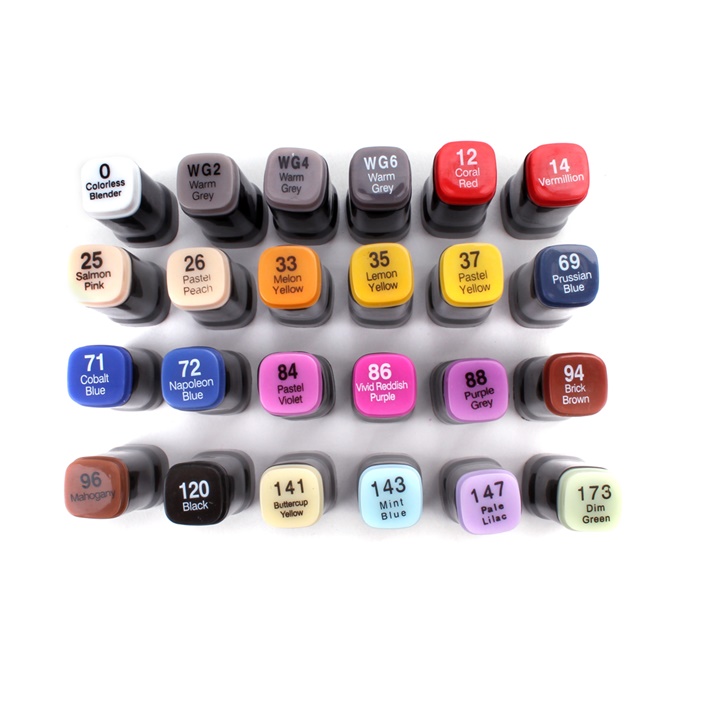 Dvostrani markeri Nassau Fine Art - 24 komada